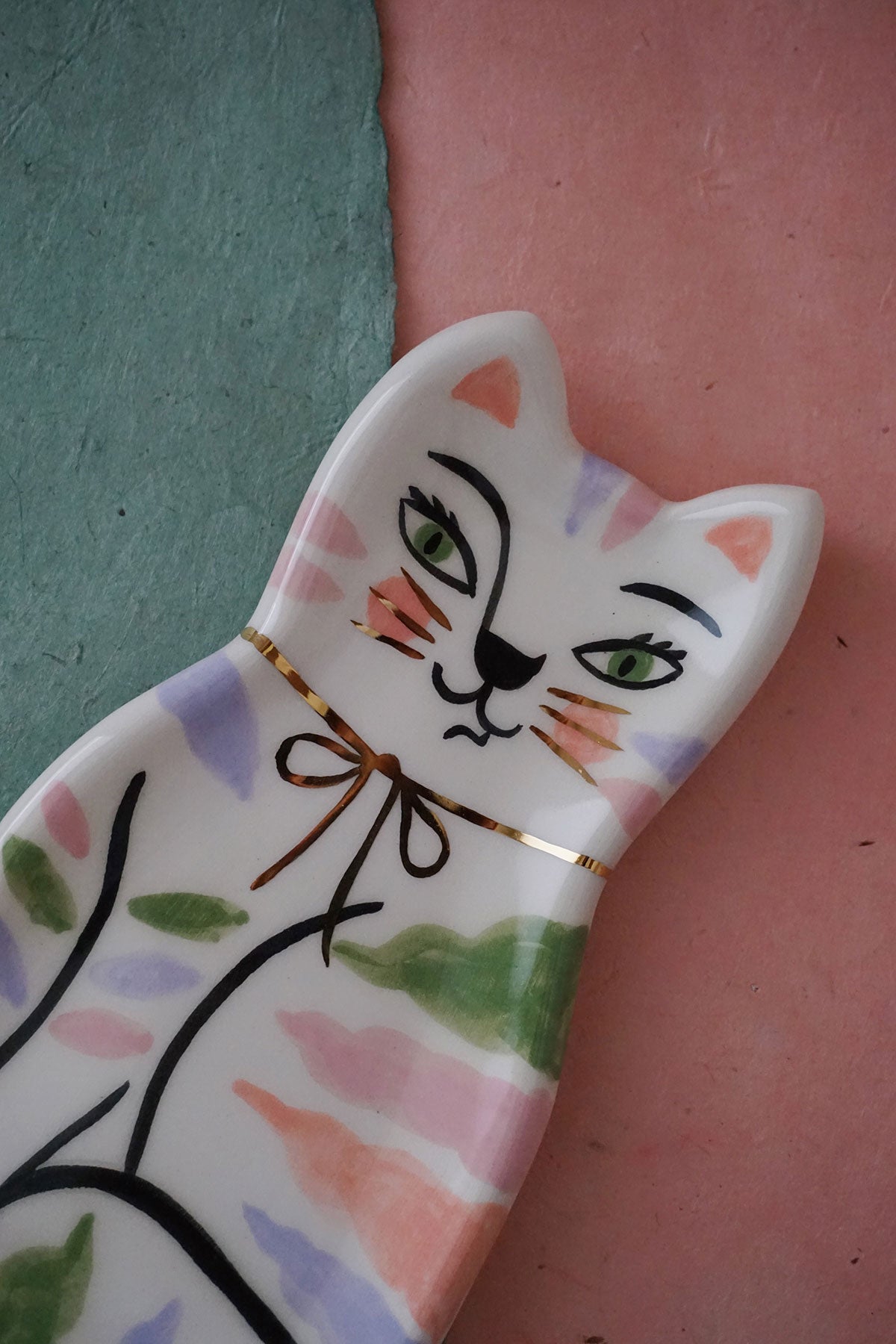 ring holder dish ceramic cat dish gift ideas for cat lovers on ...